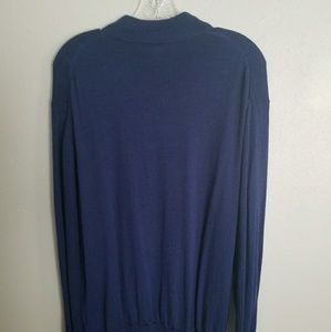 Pronto Uomo | Sweaters | Mens Blue Prontouomo Wool Sweater Sz L H272 ...